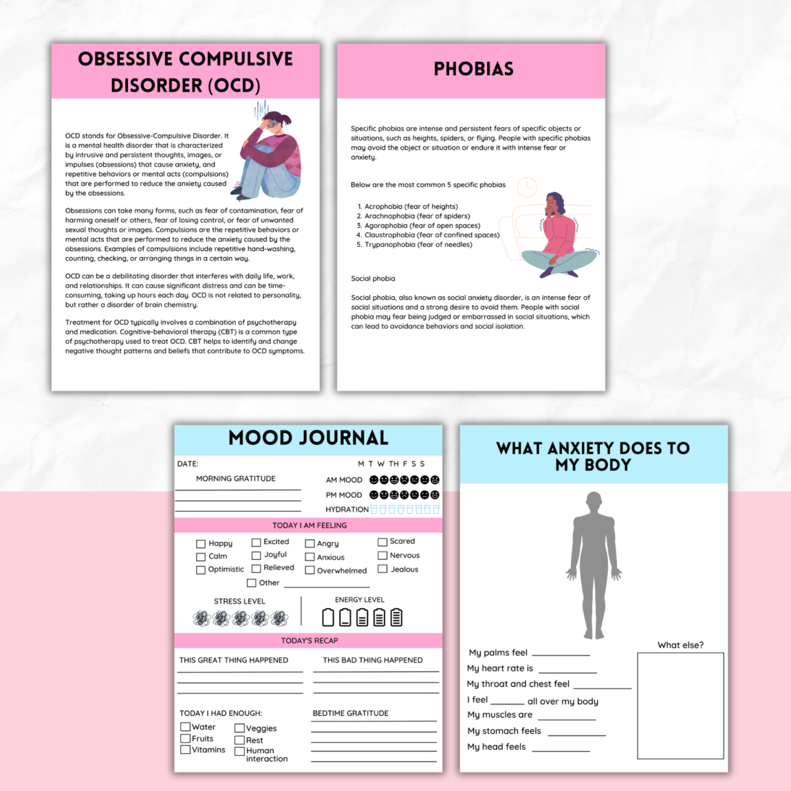 Why an Anxiety Workbook is a Must-Have for Your Digital Product Shop ...